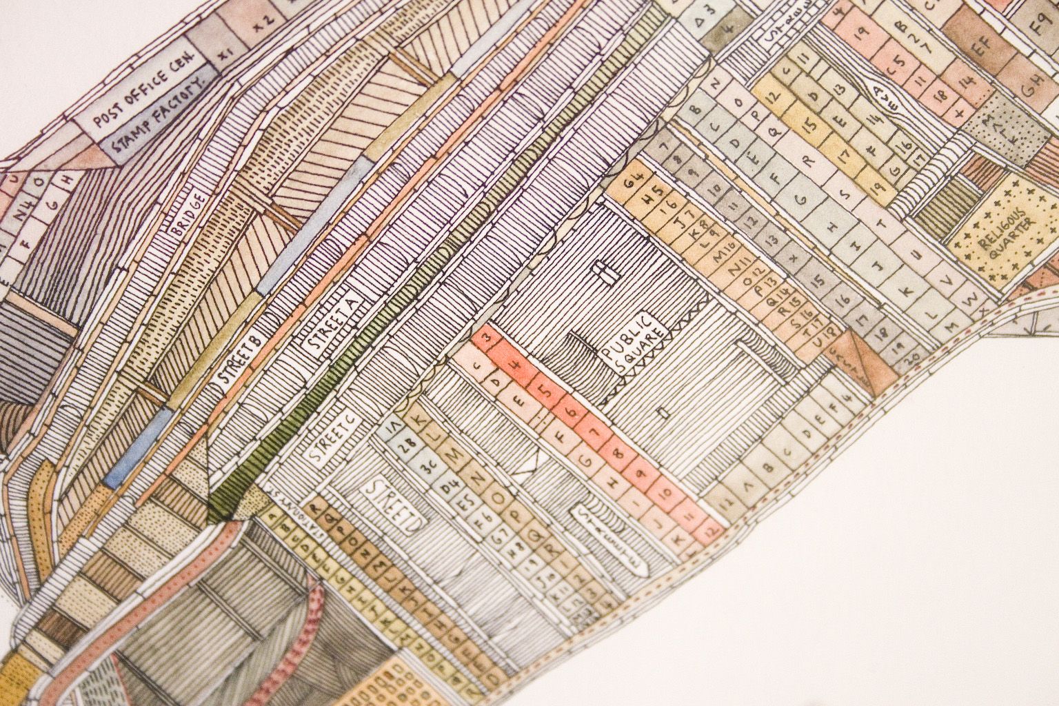 Le mappe di Nigel Peake - Edizioni del Frisco